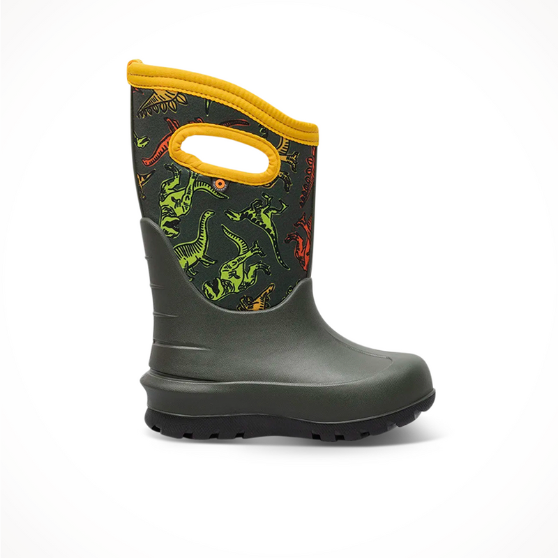Bogs Neo-Classic Super Dino Kids' Insulated Rainboots - OutdoorSports.com