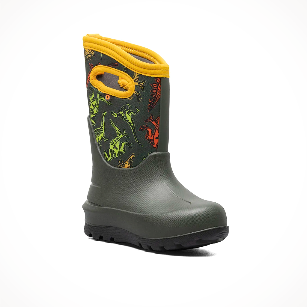Bogs Neo-Classic Super Dino Kids' Insulated Rainboots - OutdoorSports.com