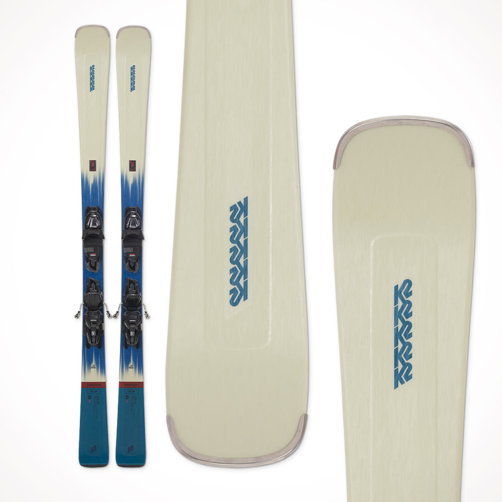 K2 Disruption 76 W Women's Skis + ERP 10 Bindings - 2024 ...