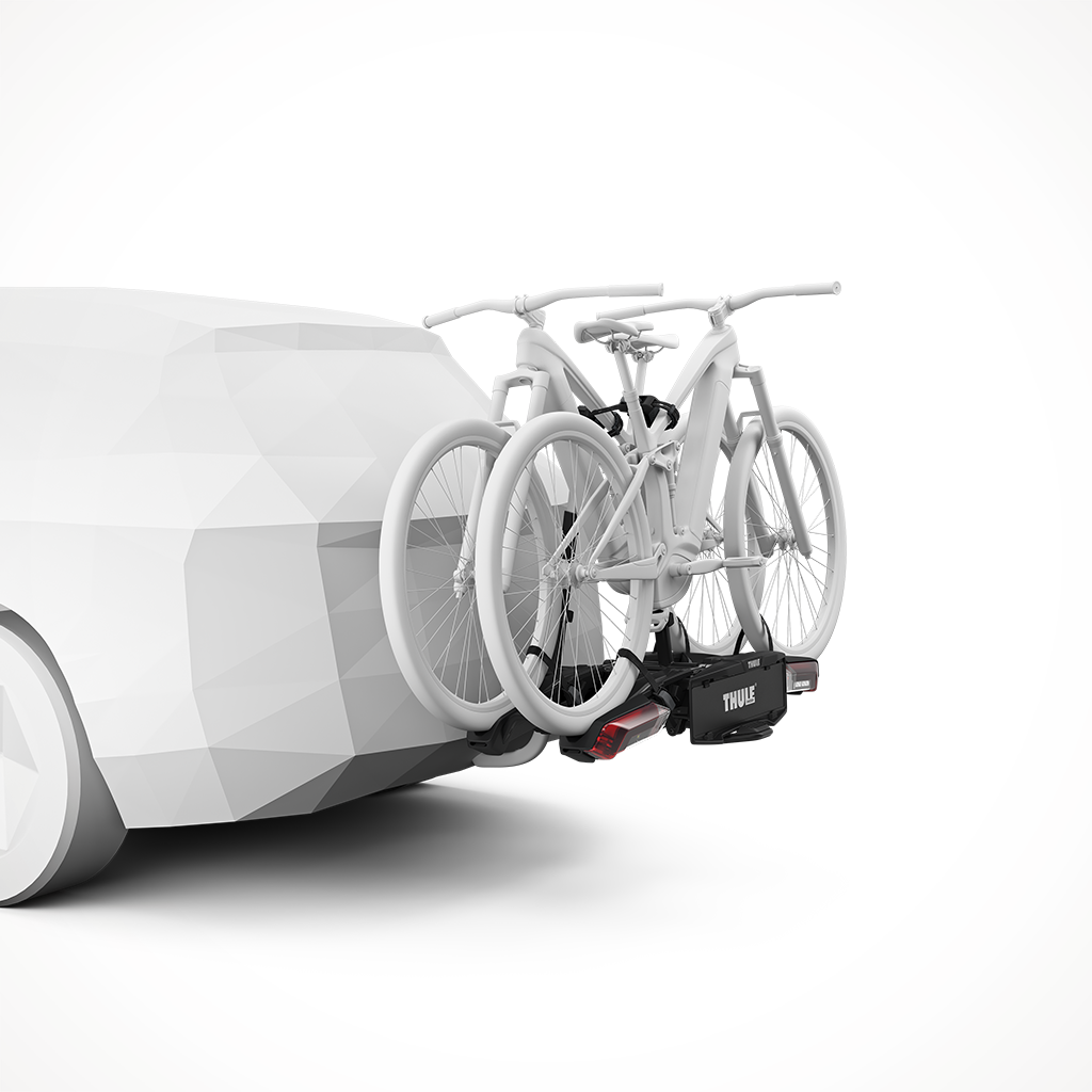 Thule Epos 2 | 2-Bike Rack | Foldable Hitch Platform Bike Carrier - OutdoorSports.com