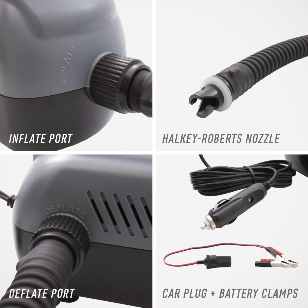 BOTE AeroPump II | Auto Electric Pump - Car-Battery Powered ...
