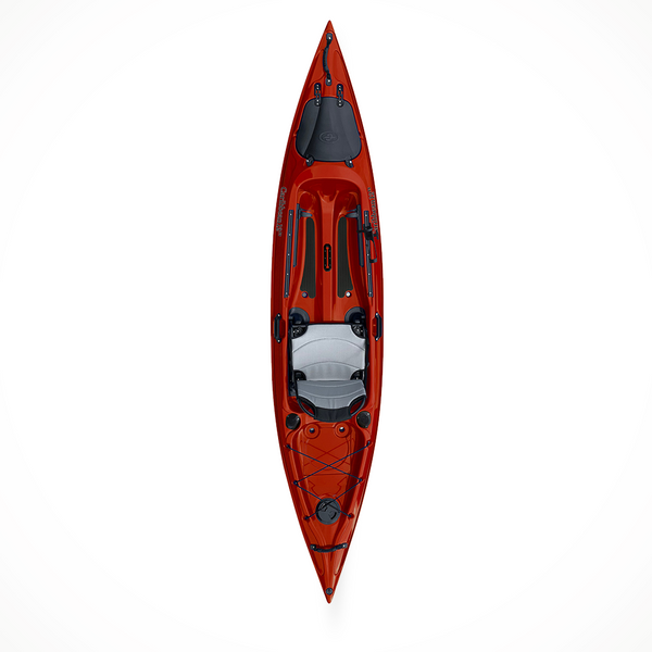 Eddyline Caribbean 12 FS Angler Sit-On-Top Kayak | OutdoorSports.com