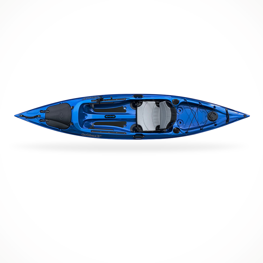 Eddyline Caribbean 12 FS Angler Sit-On-Top Kayak | OutdoorSports.com