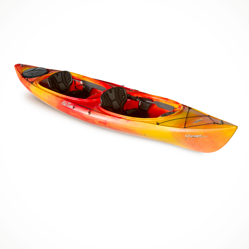 Old Town Dirigo Tandem Plus Kayak - 2023 | Tandem Kayak w/Jumpseat ...