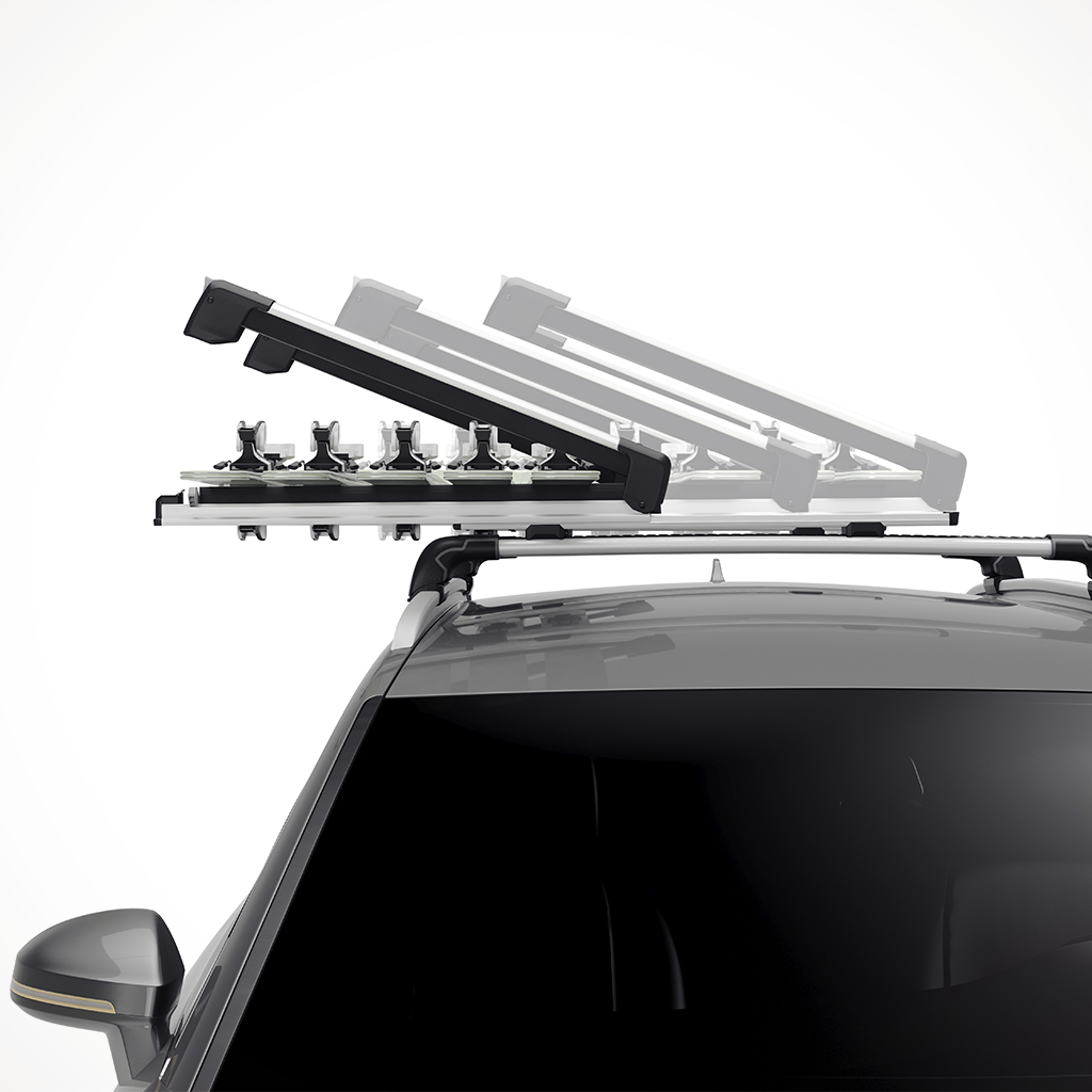 Thule SnowPack Extender Ski & Snowboard Rack | OutdoorSports.com